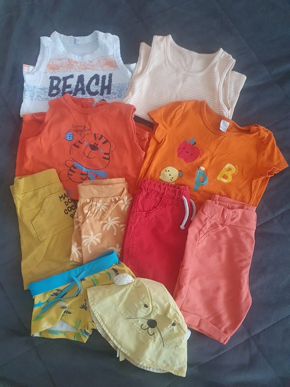 Letnji set za dečaka 12-18m