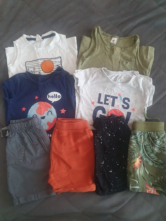 Letnji set za dečaka 12-18m