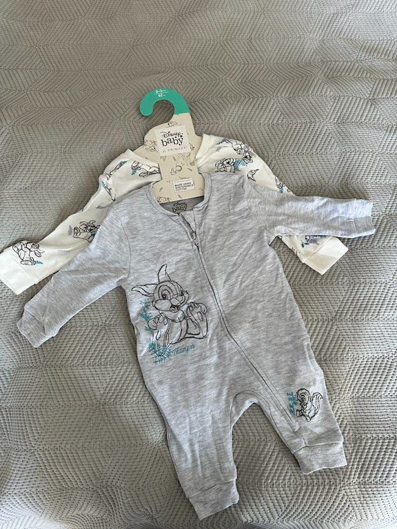 NOVO Primark set od dve pidžame sa rajsferšlusom