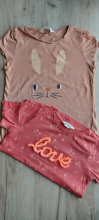 Dve H&M majice za devojčice