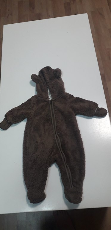 Plišani pamučni skafander