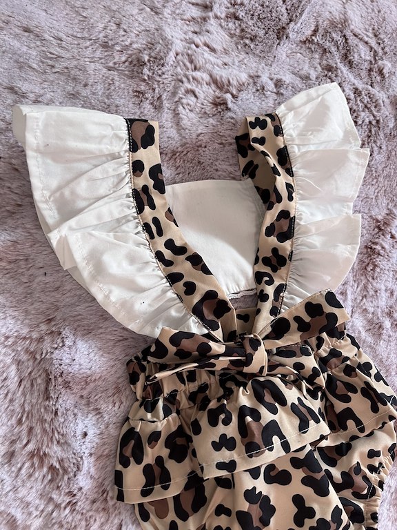 Leopard komplet za devojčice