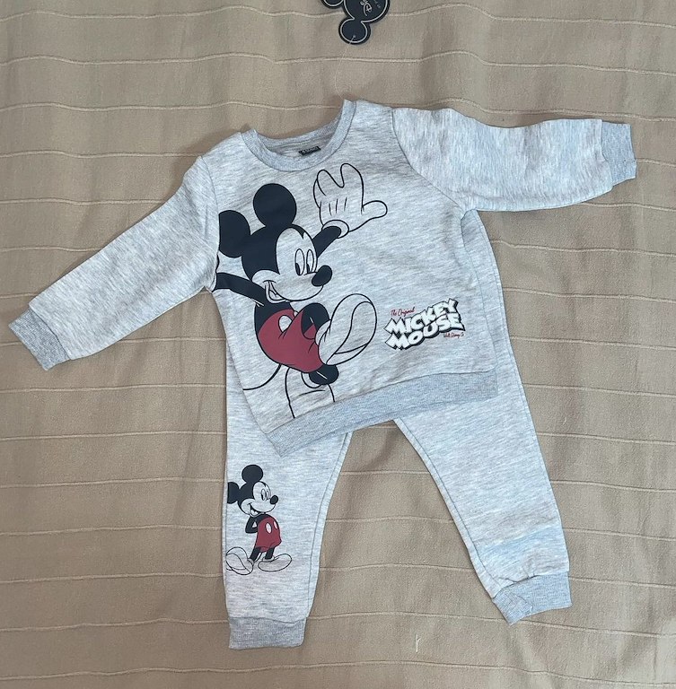 Primark pamučna Mickey trenerka, 74 i 80