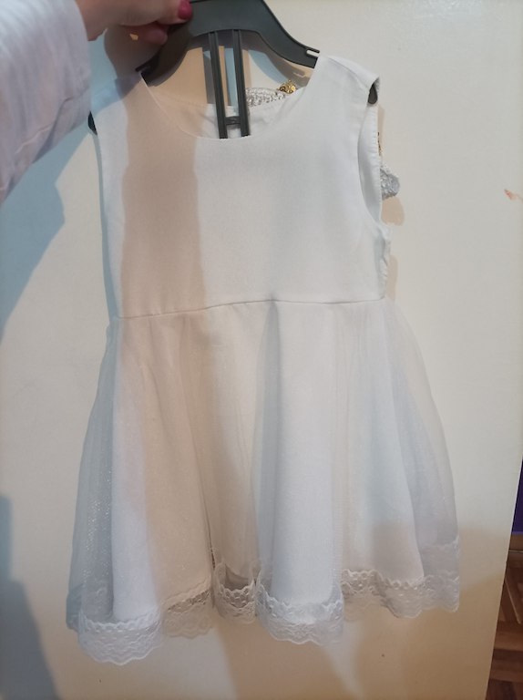 Haljina za bebe + traka za kosu