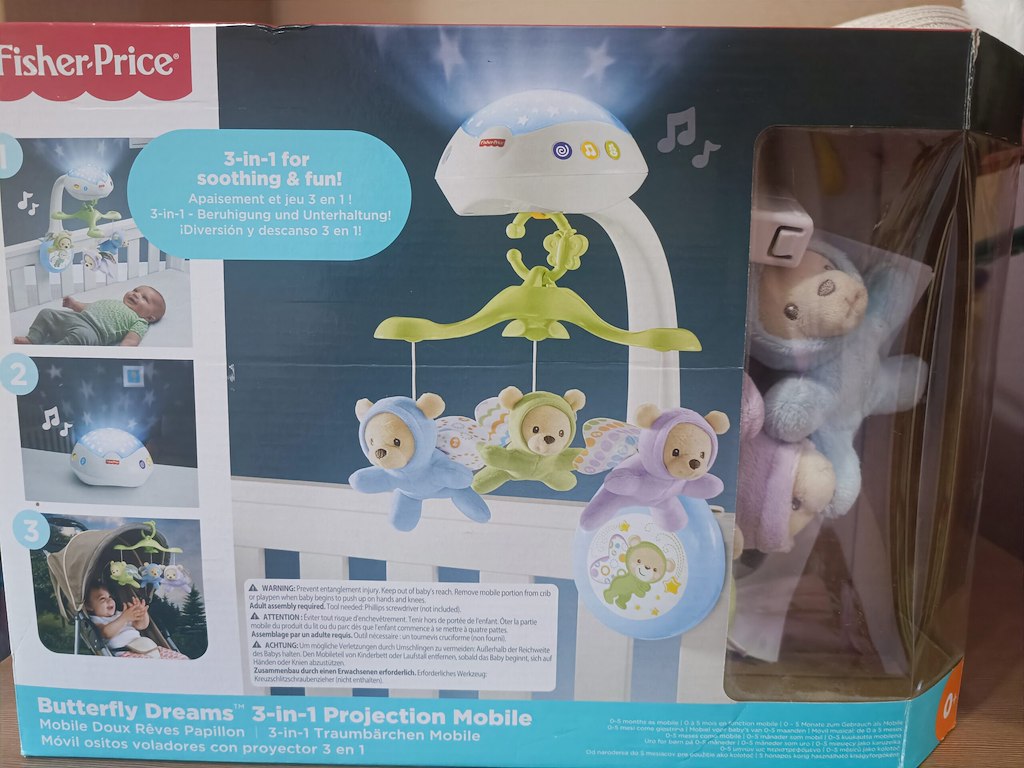 Fisher Price vrteska za krevetac