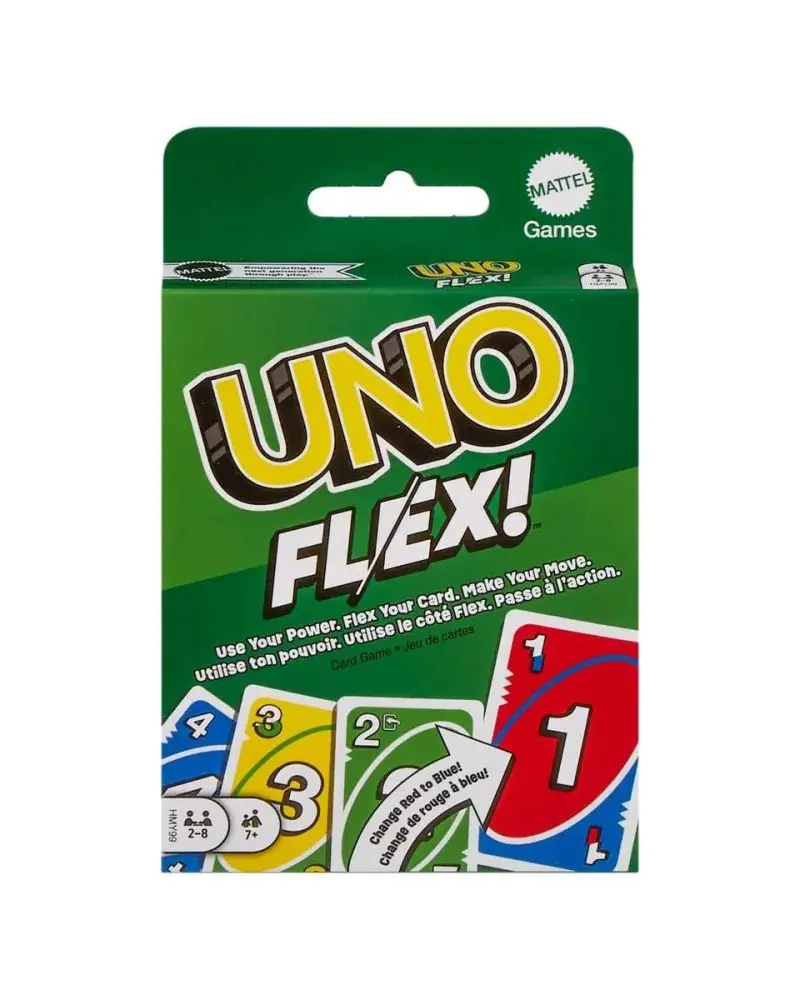 Društvena igra Mattel Uno - Flek! - Kartaška igra