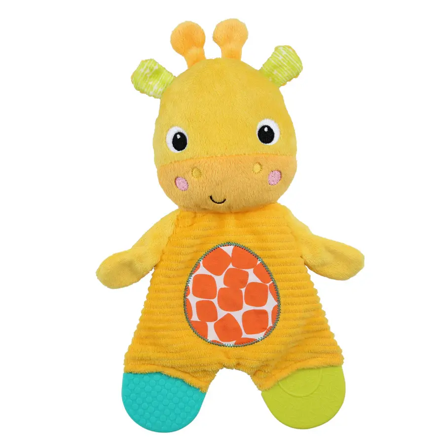 KIDS II Glodalica za bebe Snuggle&Teethe Giraffe 12348