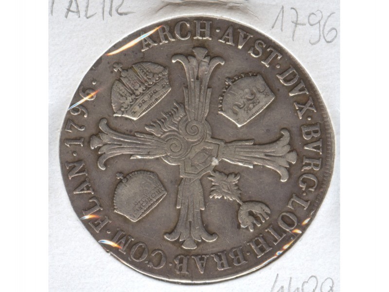 Italija kronenthaler Milano 1796