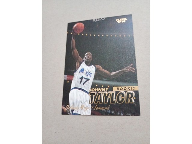 Kartica nba fleer 1997/98 johnny taylor br.317