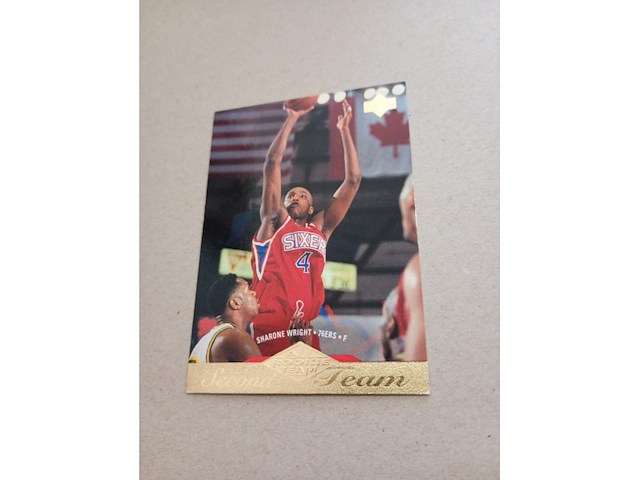 Kartica nba upper deck 1995/96 sharone wright br.165