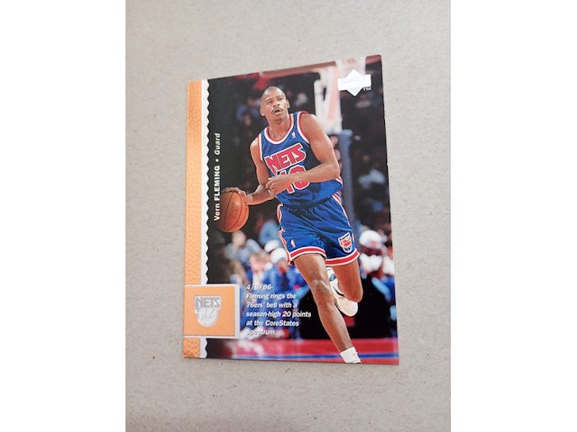 Kartica nba upper deck 1996/97 vern fleming br.79