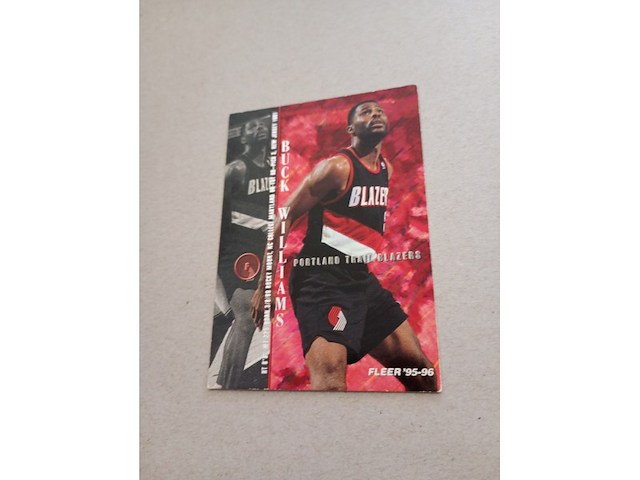 Kartica nba fleer 1995/96 buck williams br.158