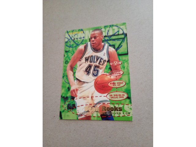Kartica nba fleer 1995/96 sean rooks br.110