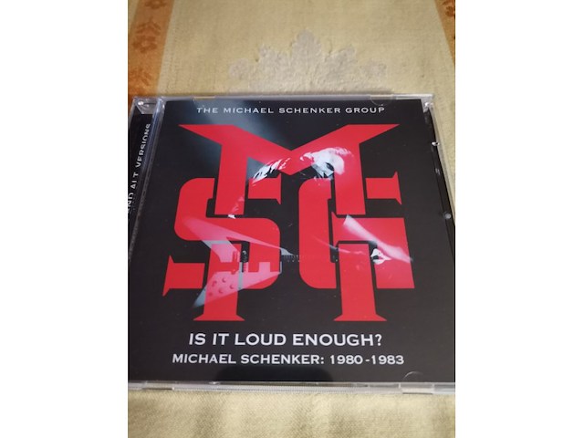 MSG - It Loud Enough Michael Schenker 1980-1983 2