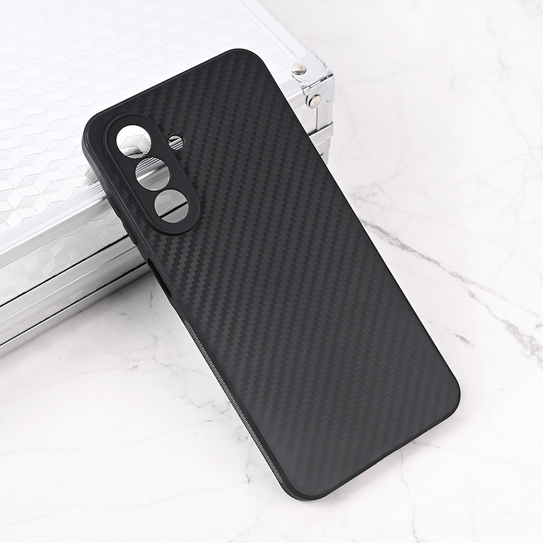 Futrola Carbon fiber za Samsung A266 Galaxy A26 5G crna