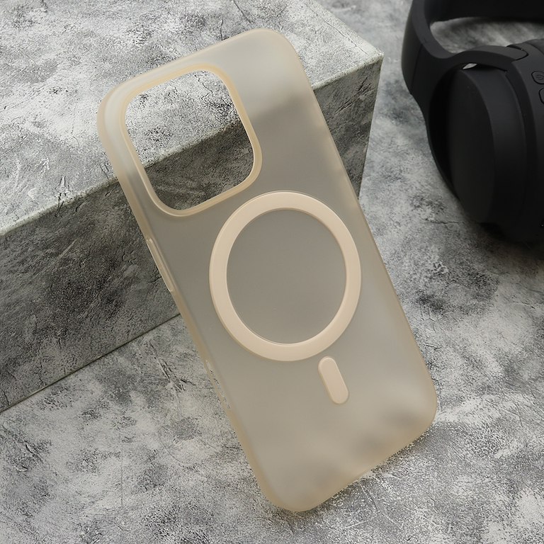 Futrola CLOUD MagSafe za iPhone 16 Pro (6.3) zlatna (MS)