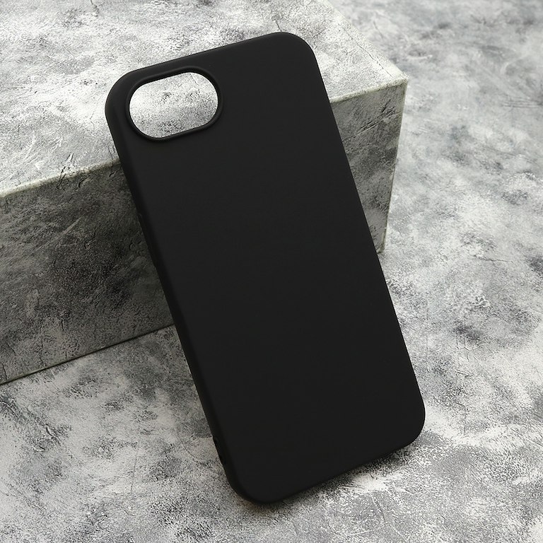 Futrola GENTLE COLOR za iPhone 16e crna (MS)