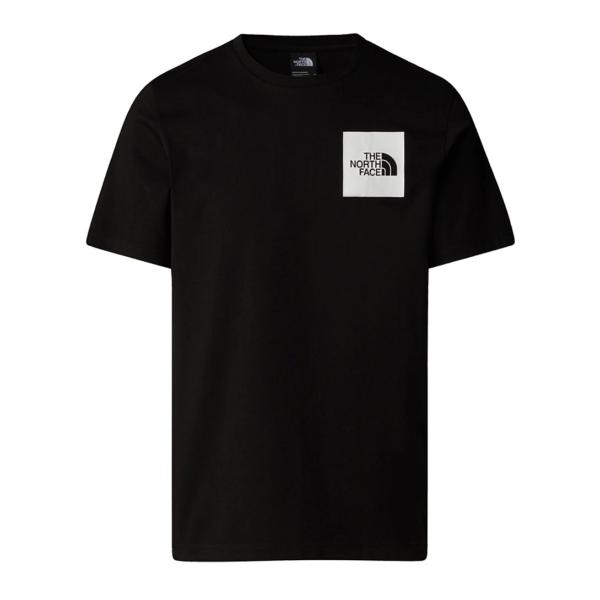 North face-Crna muška majica FINE TEE BLACK
