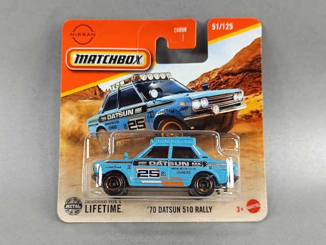 Matchbox `70 Datsun 510 Rally