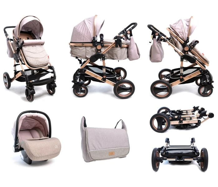Kolica za bebe BBO Matrix Set GS-T106Bez – pouzdana dečija kolica set