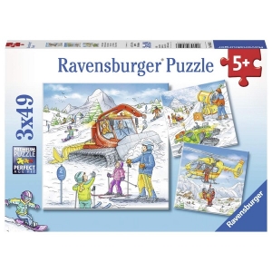 Ravensburger puzzle (slagalice) - Idemo na skijanje