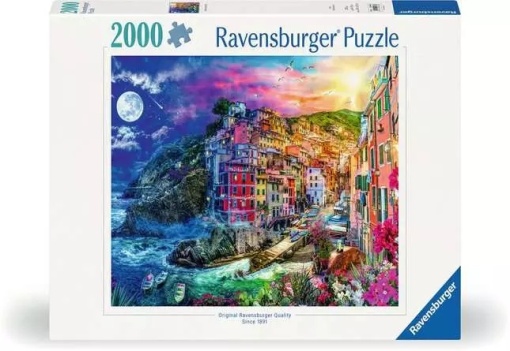 Ravensburger puzzle (slagalice) - Cinqu Terre u bojama