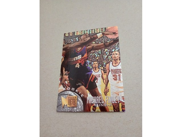 Kartica nba fleer metal 1995/96 michael finley br.180
