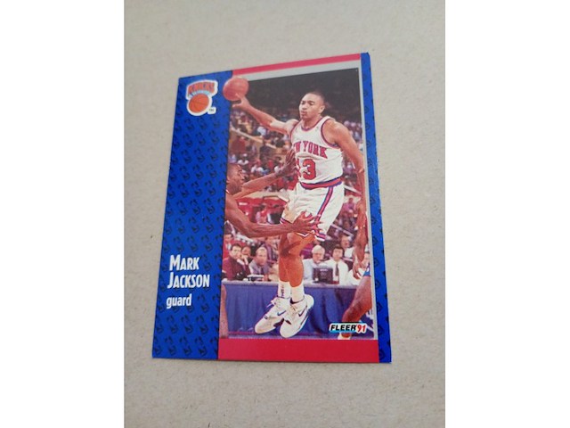Kartica nba fleer 1991/92 mark jackson br.137