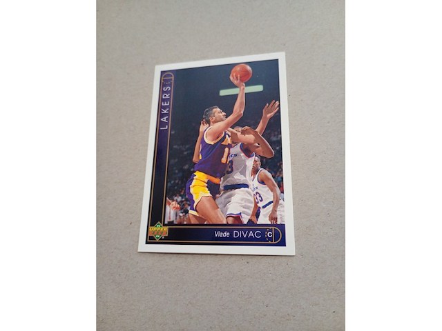 Kartica nba upper deck 1993/94 vlade divac 16