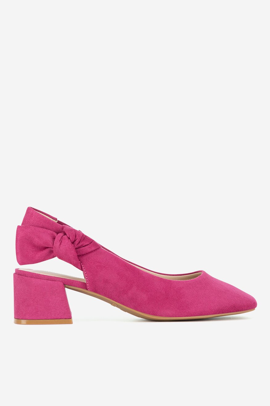 Cipele na štiklu Clara Barson TAMNO ROZE