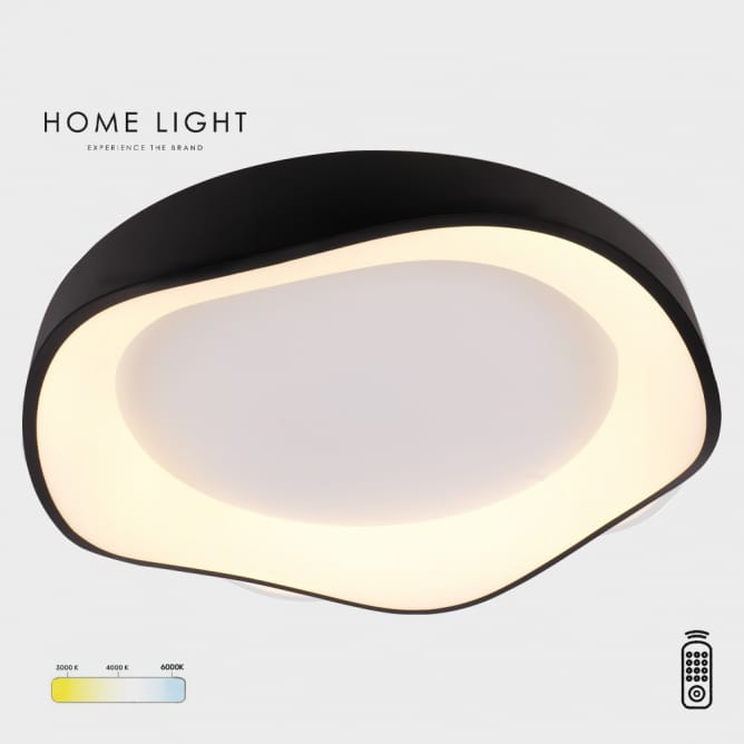 SOLEA 15 LED PLAFONJERA 24W 3000/4000/6000K CRNA