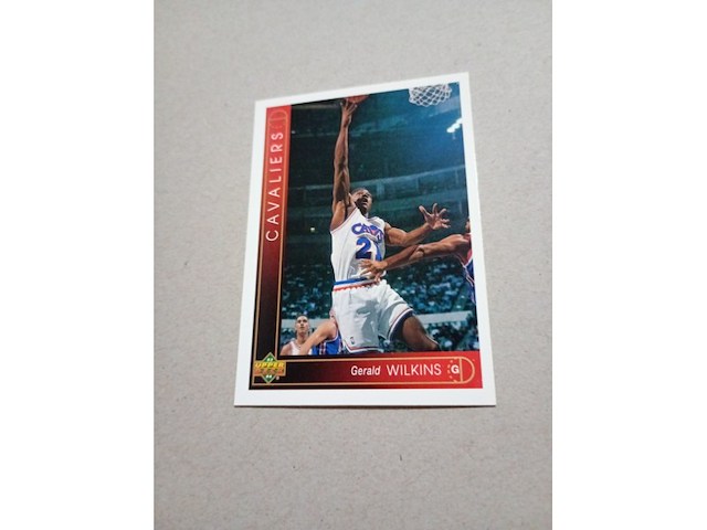 Kartica nba upper deck 1993/94 gerald wilkins br.32