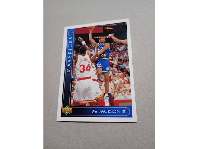 Kartica nba upper deck 1993/94 jim jackson br.24