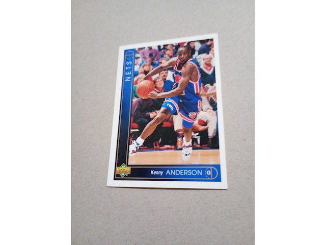Kartica nba upper deck 1993/94 kenny anderson br.2