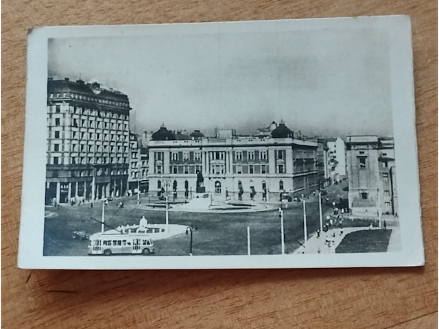Beograd - Trolejbus - Putovala 1953.g -