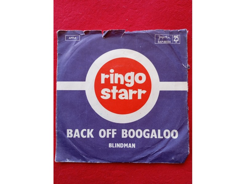 Ringo Star 2x singl- Back off Boogaloo