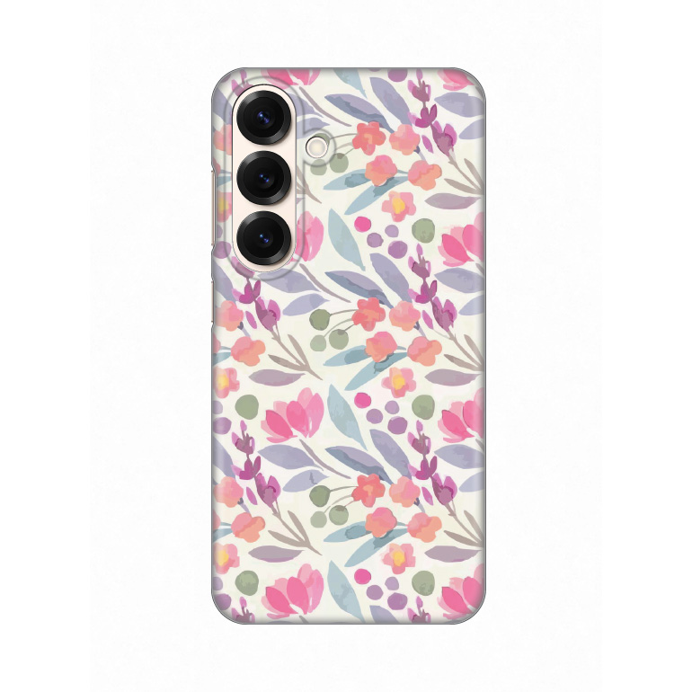 Maska(futrola) Silikonska Print za Samsung S931B Galaxy S25 Watercolor Flowers