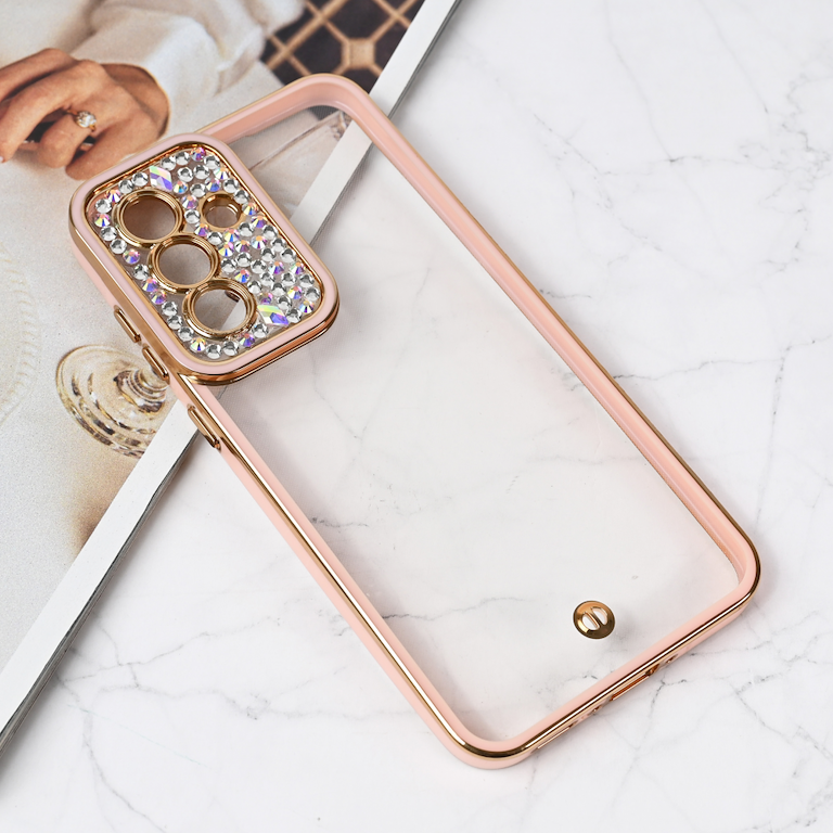 Maska(futrola) Cirkon Camera za Samsung A566B Galaxy A56 5G roze