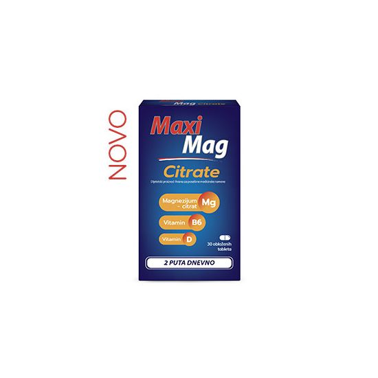Maxi Mag Citrate 30 tableta