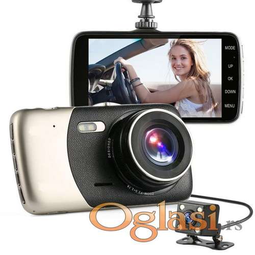 Auto Kamera Full HD 1080 + Rikverc kamera