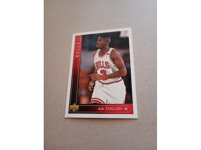 Kartica nba upper deck 1993/94 jojo english br.415