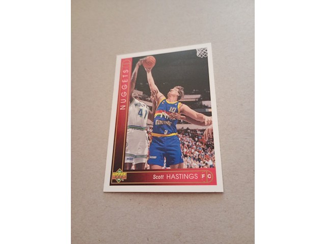 Kartica nba upper deck 1993/94 scott hastings br.88