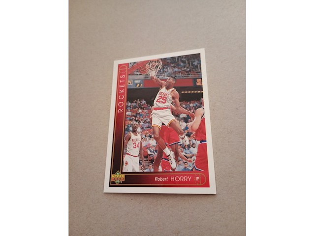 Kartica nba upper deck 1993/94 robert horry br.86