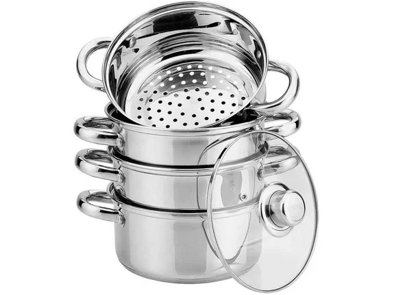 Kinghoff Set šerpi 5/1 za kuvanje na pari KH3320 5l 24cm