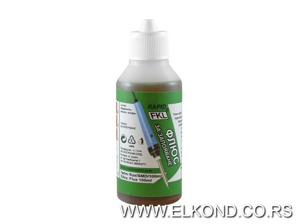 Tečni flux SMD za lemljenje 100gr