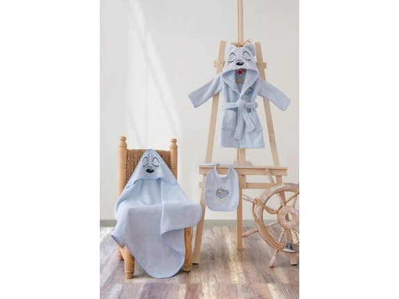 Cotton box Bade mantil set za decu Bear