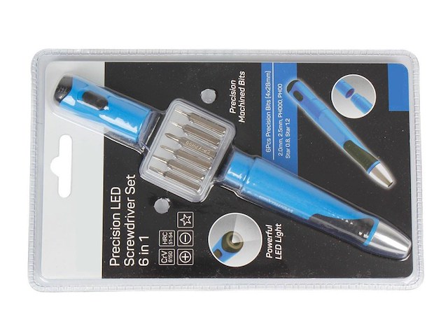 PIN PRECIZNI SA NOSAČEM - SET 6 u 1
