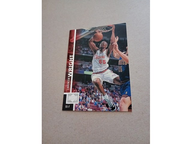 Kartica nba upper deck 1997/98 lorenzen wright br.57