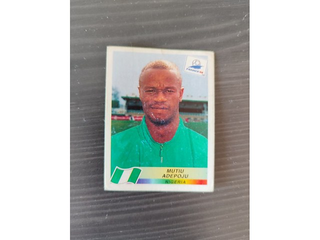 Panini FIFA 1998 France sličica broj 255