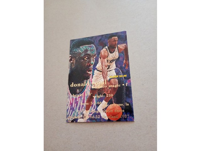 Kartica nba fleer 1995/96 donald royal br.131